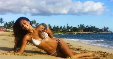 X Factor Nicole Scherzinger Shows Off Bikini Body As She Film Judges
