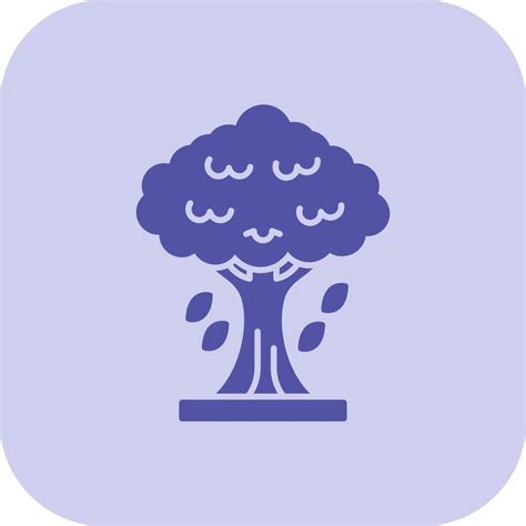 Tree Glyph Tritone Icon 38194912 Vector Art At Vecteezy