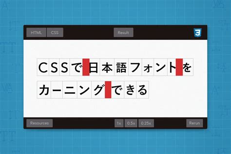 簡単CSSで日本語フォントの文字間隔調整font feature settings 株式会社LIG リグ DX支援システム開発