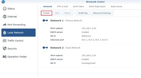 How Do I Set Up An Isolated Local Network That Has Its Own Wi Fi Ssid Synology Knowledge Center