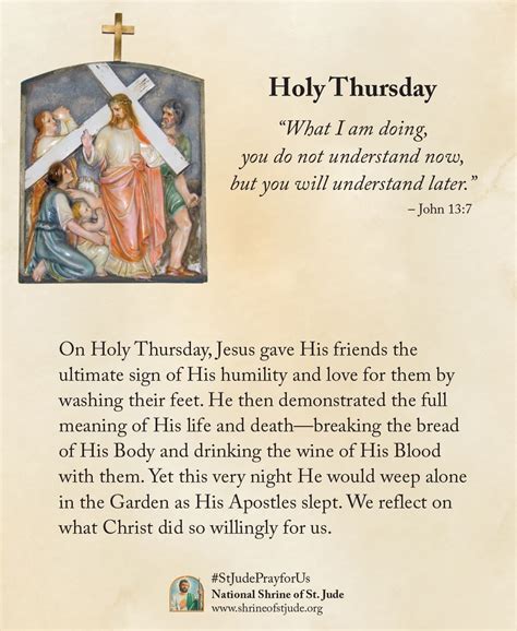 Pray With St Jude During Holy Week At The Shrine The National Shrine