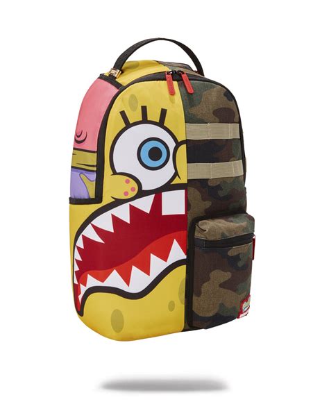 Backpack Sprayground Spongebob Split Backpack 910b3505nsz