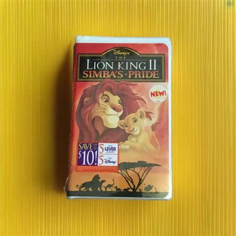 The Lion King Ll Simbas Pride Matthew Broderick Clamshell Vhs Brand New