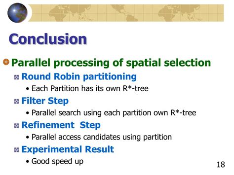 Ppt The Parallel Processing Of Spatial Selection For Very Large Geo