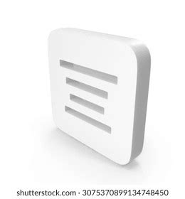 Align Centre Wright Menu Square D Object Shutterstock