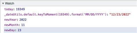 Javascript Wrong Month From Dateutils Keytomoment Stack Overflow