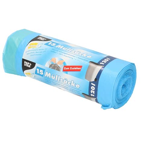 X Stuks Afvalzakken Vuilniszakken Liter Blauw Containerzakken Fun En Feest