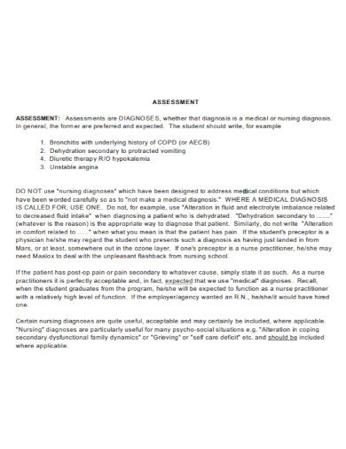 5 Soap Assessment Examples To Download