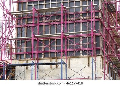 Row Scaffolding Support Slab Formwork Stock Photo 1927308002 Shutterstock