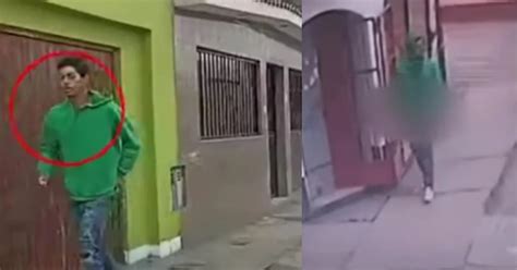 Cámaras captan a depravado acosando a escolares en San Juan de Miraflores fue capturado pero
