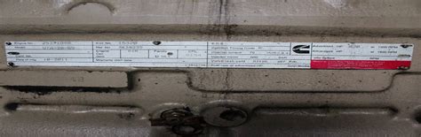 Cummins Vta 28 G5 Tng Genset