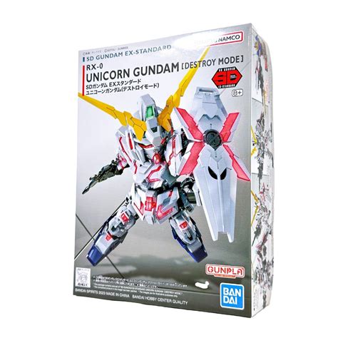 Bandai 模型 Sd鋼彈 Ex Standard 005 獨角獸鋼彈1號機 毀滅模式 Sdex 鋼不辣商舖 蝦皮購物