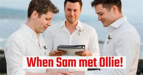 Silicon Valleys New Power Couple Who Is Sam Altmans Partner Oliver