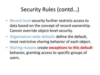 Sfdc Database Security Ppt