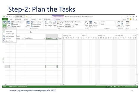 How To Create S Curve By MS Project 2013 PPSX