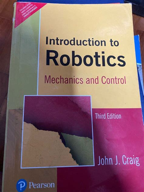 Introduction to robotics - mechanics and control, Hobbies & Toys, Books & Magazines, Textbooks ...