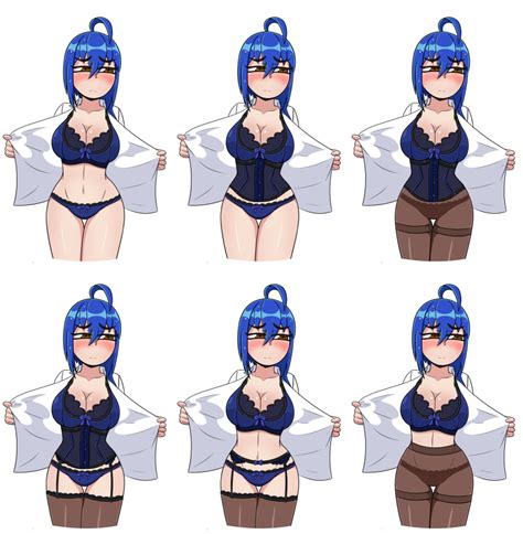 Rule 34 Blue Hair Call Me Kili Lingerie Tagme 7927680