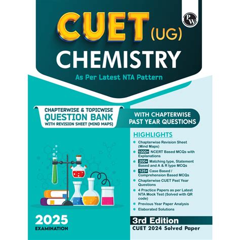 Buy Cuet Ug Chemistry 2025 Question Bank And Mock Tests Pw Store