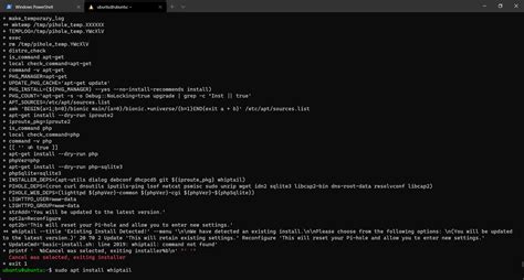 installation fail on ubuntu 20 04 lts armhf if package whiptail is not