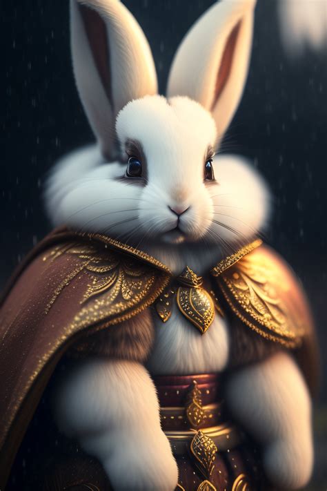Lexica Bunny High Ornamented Light Armor Fluffy Fur Foggy Wet
