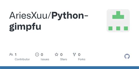 GitHub AriesXuu Python Gimpfu