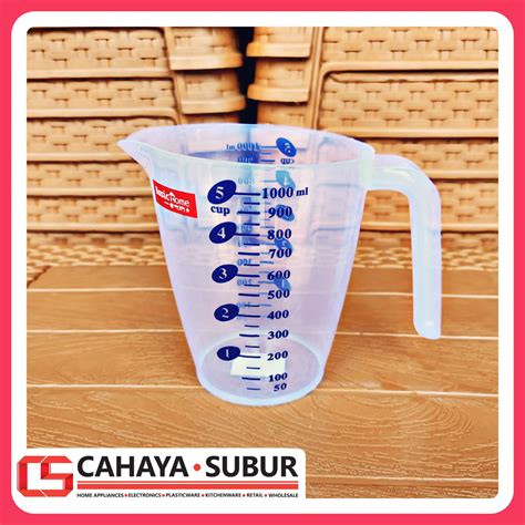 Jual 2000ml Gelas Air Plastik Nilai Estetika Tinggi Cangkir Ruang