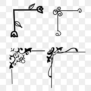 Esquina Decorativa Png Vectores Psd E Clipart Para Descarga Gratuita Pngtree