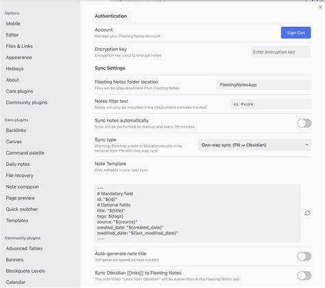 Unable To Sync Fn With Obsidian On Ios · Issue 72 · Fleetingnotes