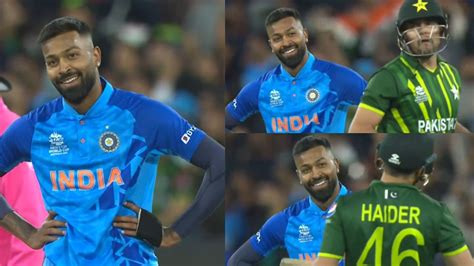 T20 World Cup 2022 Watch Hardik Pandya Just Smiles After Haider Ali