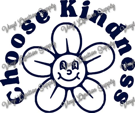 Choose Kindness Vinyl Creation Supply