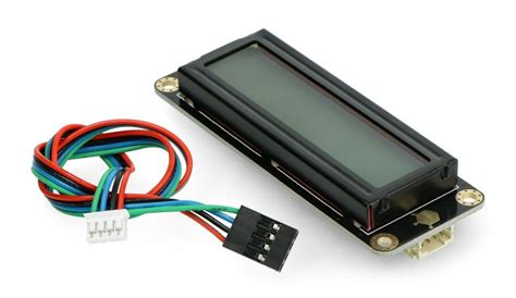 DFRobot Gravity X I C LCD Display Green Botland Robotic Shop