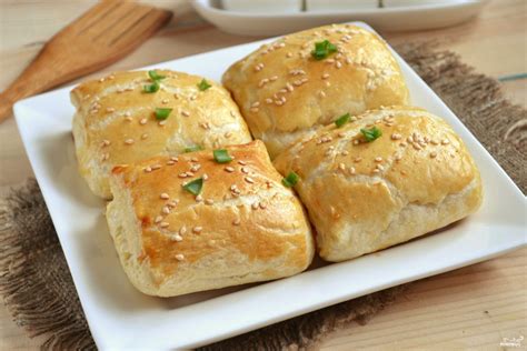 Слоеные слойки с сыром