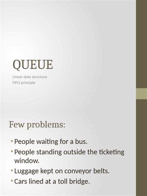2 Dsa Queue Part 1 Pdf Queue Abstract Data Type Computer
