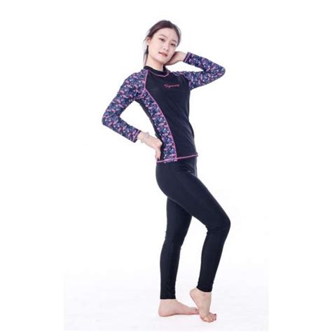 Jual 31602 Baju Renang Wanitadua Piece Baju Renang Lengan Panjang