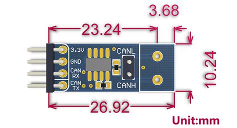 Sn65vhd230 Can 接口通信模块