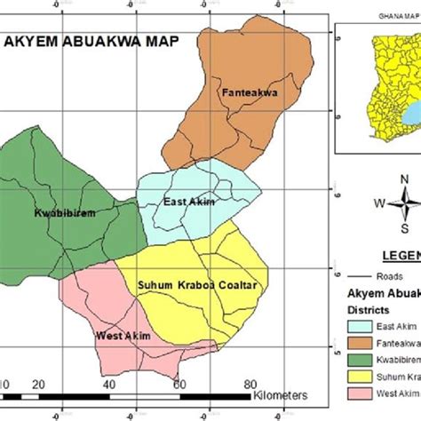 Akyem Abuakwa In Context Source Drawn By Authors February 2021 Download Scientific Diagram