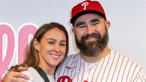 Jason Kelces Wife Kylie Kelce Has Heated Altercation With Drunk Fan