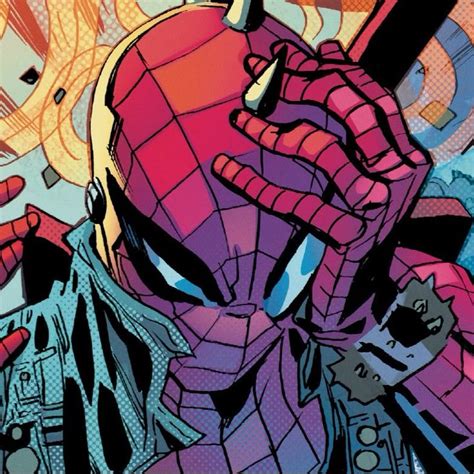 Spider Punk Icon Arte Del Hombre Araña Dibujos De Marshmello Fotos