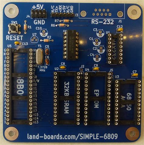 Simple 6809 Land Boards Wiki