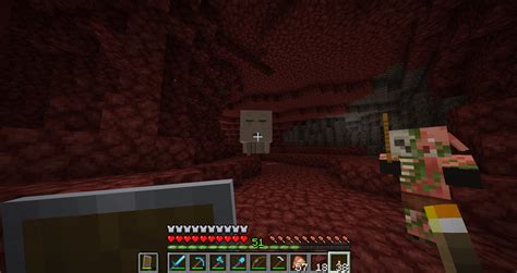 【マイクラプレイ日記 7日目】ネザー要塞を探してひたすら歩く 今日のアイスはバニラ味