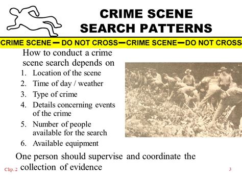 Chp 2 The Crime Scene Part II 1 Chp 2 2 Please Do Now State 4 Factors