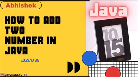 How To Add Two Number In Java Using Netbeans Java Shortvideo Program