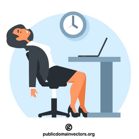 Procrastination Concept Public Domain Vectors
