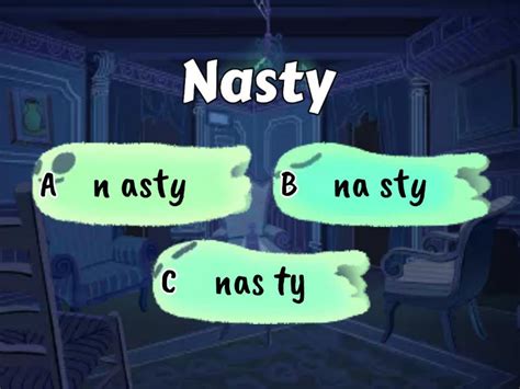 Syllables Quiz