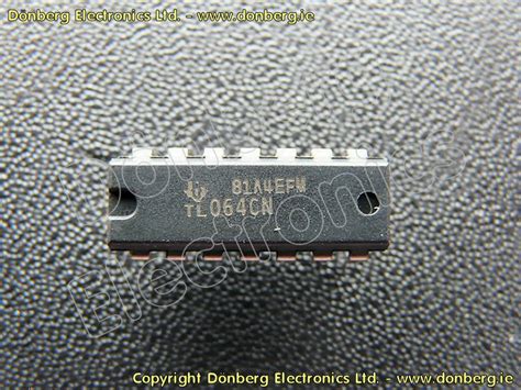 Semiconductor Tl064cn Tl 064cn Quad Low Power Op Amp