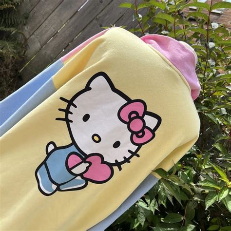 Sanrio Hello Kitty X New Girl Order Limited Edition Oversized Sweatshirt Uk 8 £42 99 Picclick Uk