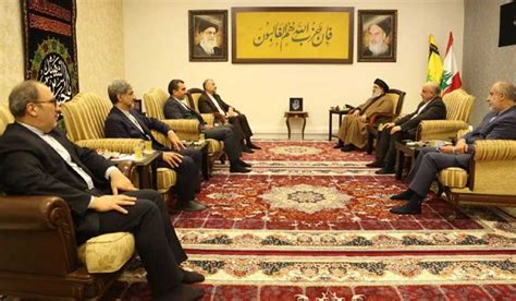 السيد نصر الله يبحث مع عبد اللهيان التطورات الاقليمية
