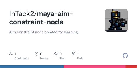 Github Intack2maya Aim Constraint Node Aim Constraint Node Created