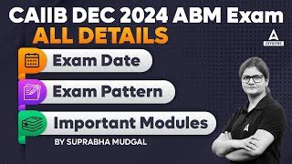 Caiib Dec 2024 Caiib Bfm Syllabus Exam Pattern Important Modules Caiib