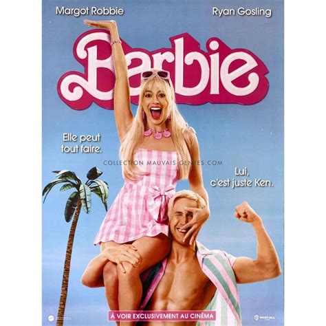 Affiche de film française de BARBIE 40x54 cm Style A